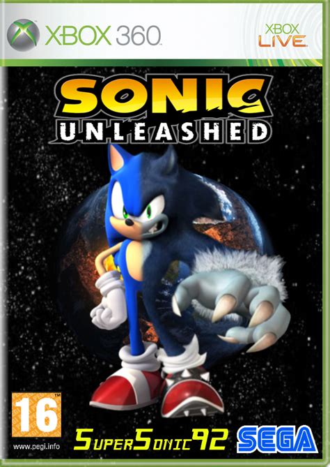 Sonic Unleashed Box Art By Supersonic92 On Deviantart