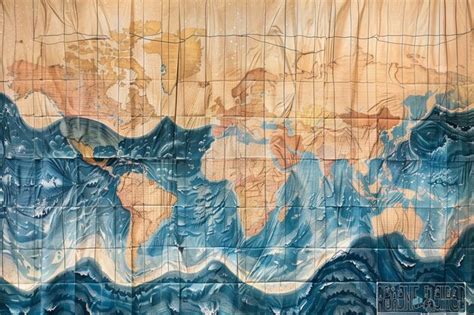 Charting Oceanic Features Ar Generative Ai Premium Ai Generated Image