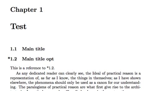 Sectioning A Modified Section Command TeX LaTeX Stack Exchange