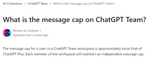 Whats The New Team Chatgpt4 Cap Limit Chatgpt Openai Developer