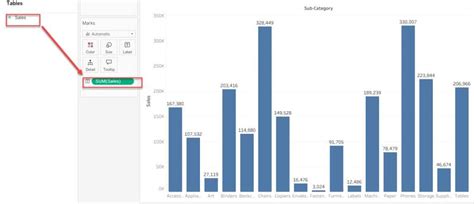 Create A Bar Chart In Tableau