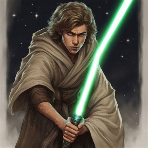 Jinn Skywalker As A Jedi By Princes Night On Deviantart