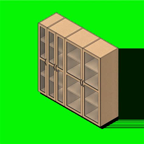 Lab 07 Wide Option 01 Modular Casework Revit Bim Model Laboratory Casework 12