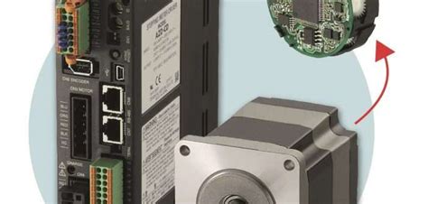 Stepper Motors Feature An Integrated Encoder