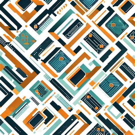 Premium Ai Image Futuristic Microchip Designs