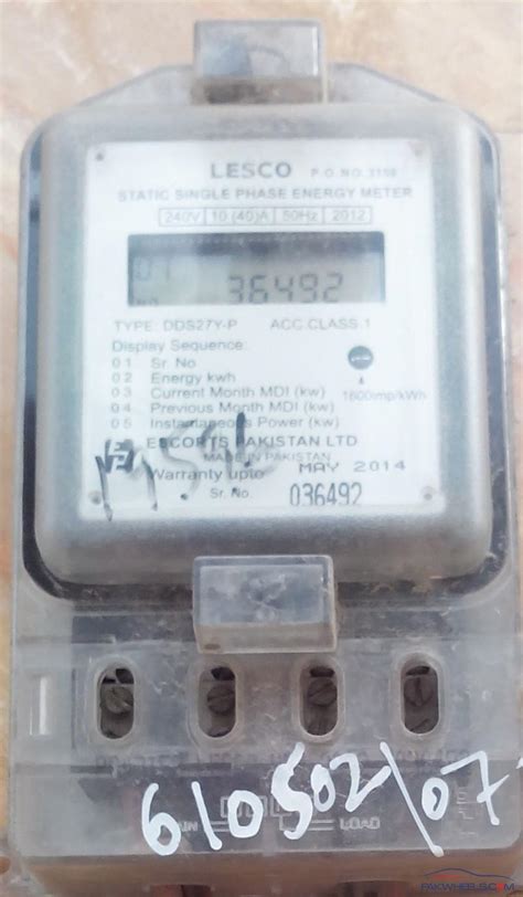 How To Read A Digital Electricity Meter General Lounge PakWheels Forums