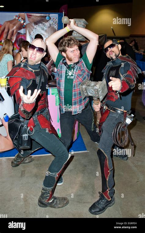 Ivan Van Norman Auf Der Long Beach Comic Expo 2015 Im Long Beach