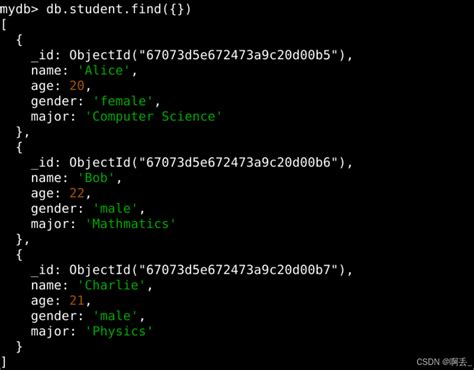 Mongodb的基本操作mongodb操作程序 Csdn博客
