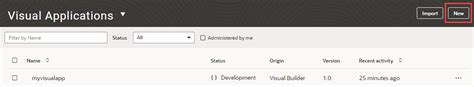 Create A Visual Application