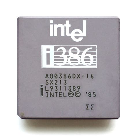 10 Fakten über Den Intel 80386 Prozessor