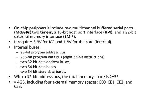 PPT Architecture And Instruction Set Of The C6x Processor PowerPoint Presentation ID 2050790