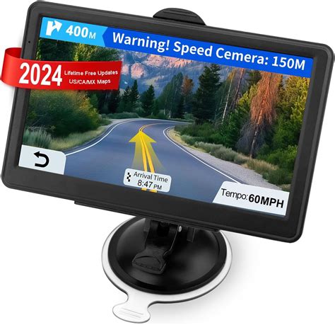 Dislind Gps Navigator 7 Inch Touchscreen 2024 Us Ca Mx Offline Maps Lifetime Free