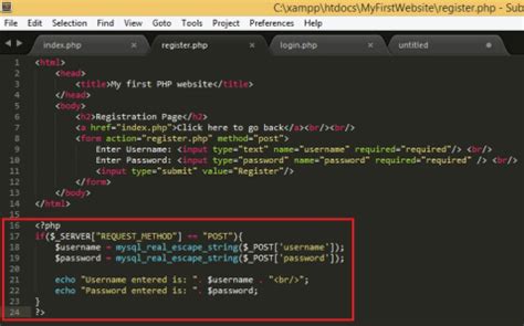 Step By Step PHP Tutorials For Beginners Creating Your PHP Program FROM SCRATCH Basic