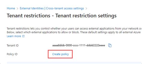 Microsoft Entra ID Tenant Restrictions V Enhanced Security For External Access Control