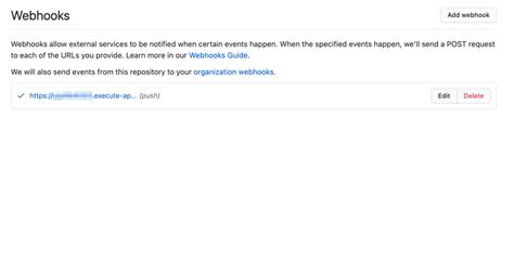 Incoming Webhook Visibility In Amplify Console · Issue 1467 · Aws