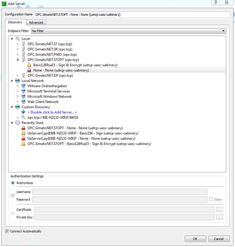 Opc Labs Error Opc Ua Service Result Could Not Create A Certificate Via A Proxy Input File