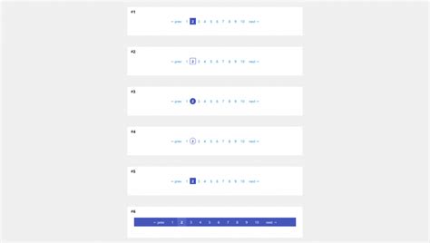 css pagination