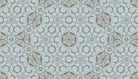 Seamless Circular Vector Pattern Background Pattern Circular Floral