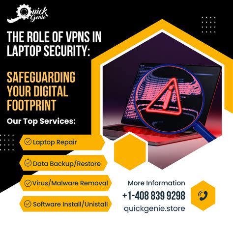 The Role Of Vpns In Laptop Security Safeguarding Your Digital Footpri Quickgenie