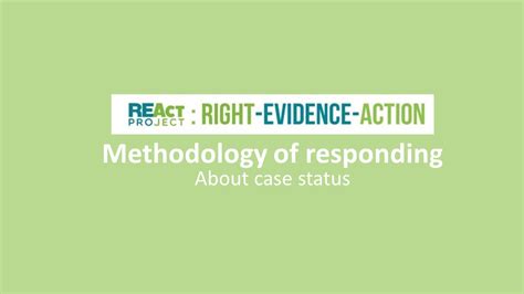 Response Methodology In React Tool React
