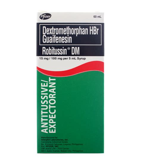 ROBITUSSIN DM SYRUP 60ML Rose Pharmacy