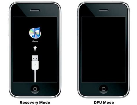 iPhone Modo Recuperación y Modo DFU albertogonzalez net
