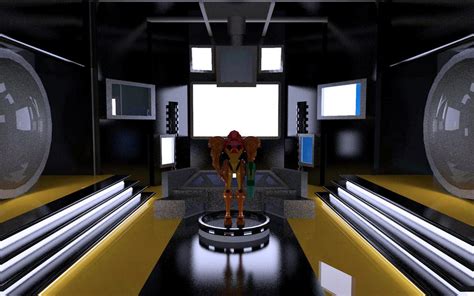 VG Architecture Metroid Fusion Navigation Room By Mastergoopie On DeviantArt