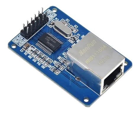 Módulo Ethernet Enc28j60 Para Arduino Pic Arm Raspberry Pi Parcelamento Sem Juros