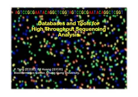PDF Databases And Tools For High Throughput Sequencing Analysis DOKUMEN TIPS