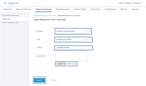 Umbrella Orginfojson Provisioning And Anyconnect Via Ise Cisco Umbrella