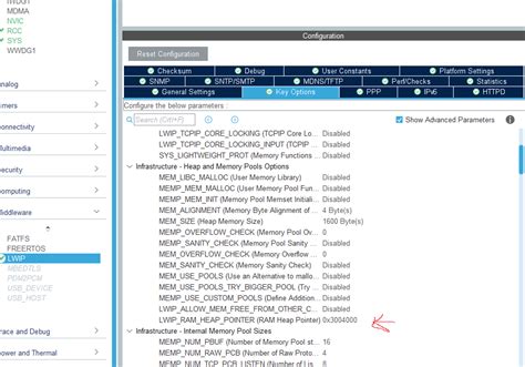 stm32h733 ethernet lwip not connect stmicroelectronics community