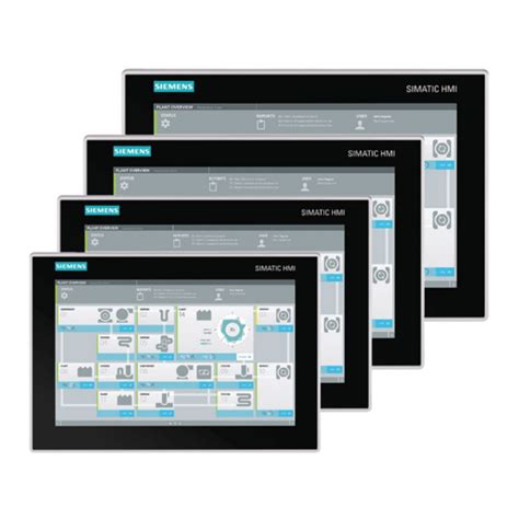 Siemens Simatic Ifp Basic Series Touchscreen Operating Instructions Manual Manualslib