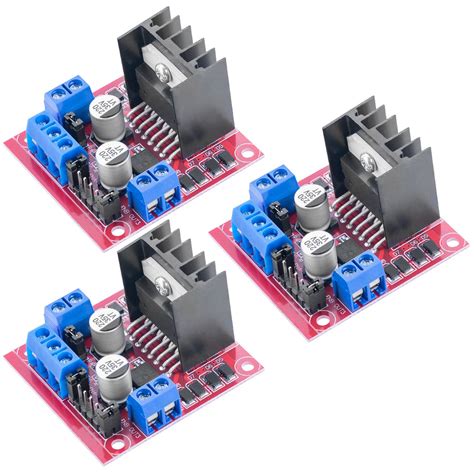 Doppel H Brücke Dc Motor Controller Board Az L298n Komp Mit Arduino