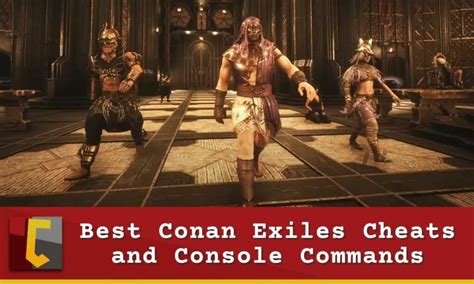 Best Conan Exiles Cheats And Console Commands Konami Code Activated