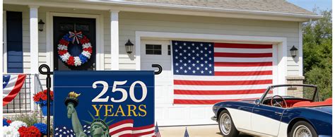 250th Anniversary America Garden Flag 250 Anniversary Usa