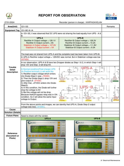 Observation Report Ups Pdf Rectifier Diode Observation Report Ups Pdf Rectifier Diode