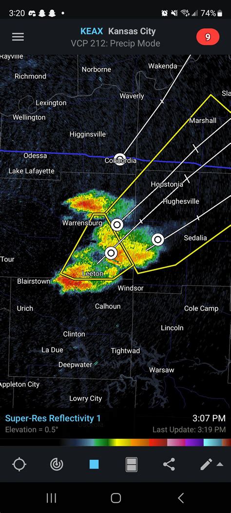 This Cluster Looks Like Its Gonna Develop Rtornado