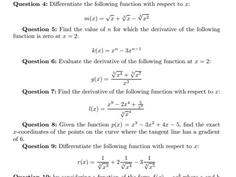 Harder Differentiation Pf Powers Of X Teaching Resources