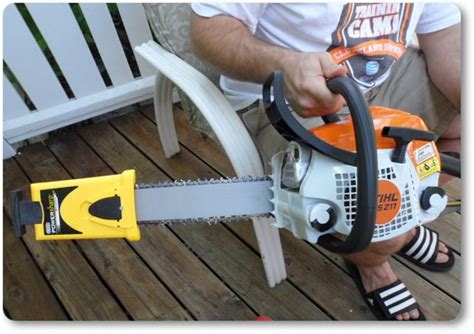 Powersharp Chainsaw Sharpener Review – 2 Wired 2 Tired