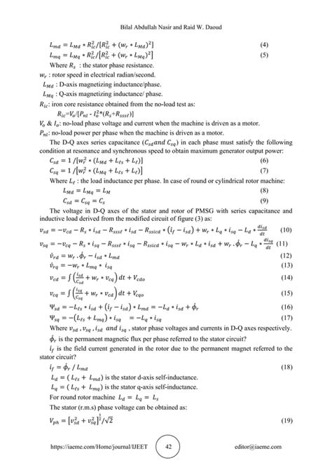 Simulation And Analysis Of Permanent Magnet Synchronous Generator For