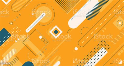 추상 90 년대 기하학적 현대 디자인의 요소 패턴 배경 원 사각형 스타일 부드러운 색상 배경과 겹칩니다 일러스트 벡터 0명에