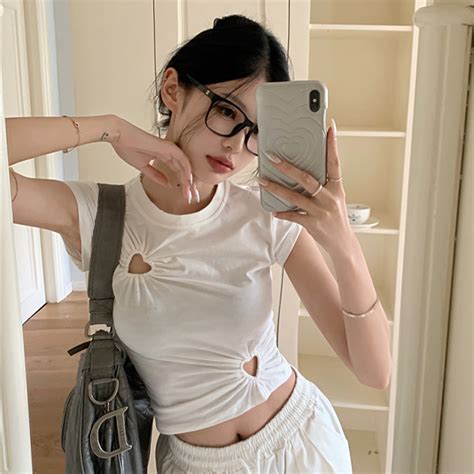 힙샷 1만장돌파🏆흠뻑쇼상의슬림핏 Hip Shot 럽크 하트 크롭 반팔티