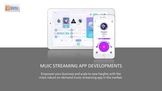Music Streaming App Development PPT