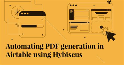 automating pdf generation from airtable using hybiscus hybiscus blog