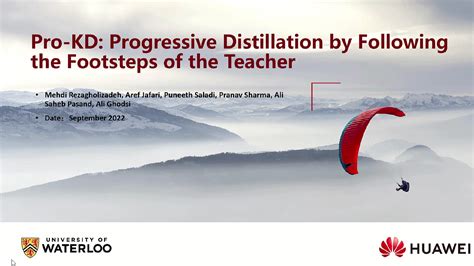 Underline Pro Kd Progressive Distillation By Following The Footsteps Of The Teacher