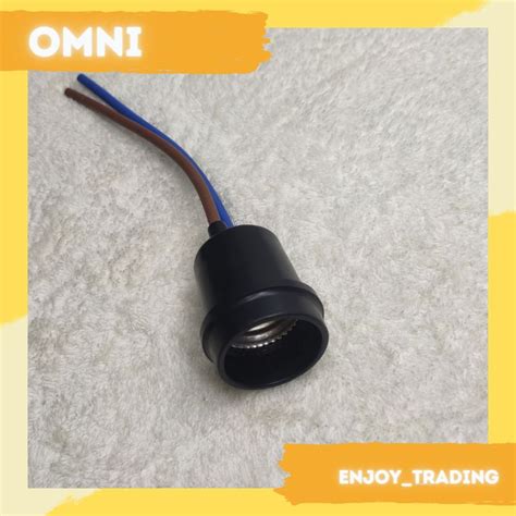 Per Piece Omni Firefly Lamp Socket E27 Weatherproof Rubber Socket Keyless Socket Chain Pull