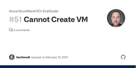 Cannot Create Vm · Issue 51 · Azureazurestackhci Evalguide · Github