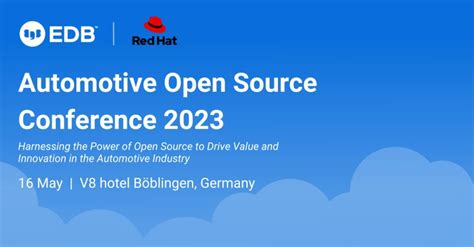 Jan Karremans On Linkedin Automotive Open Source Conference 2023