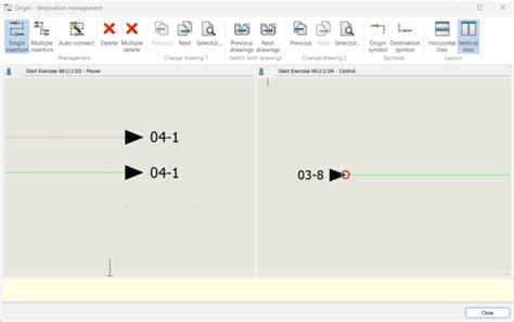 My Origin Destination Arrow Wont Work In Solidworks Electrical