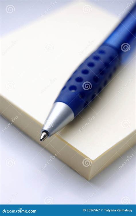 Pen With Memory Stick Stock Image Image Of Stick Notebook 3536567